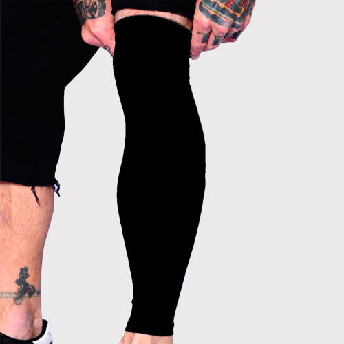 Black Full Leg Sleeves to Cover Up Tattoos in the Workplace by Tat2X